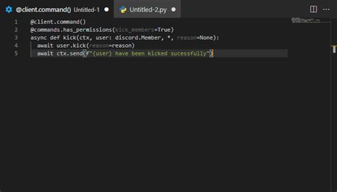 unban discord py как создать команду и почему она может не работать