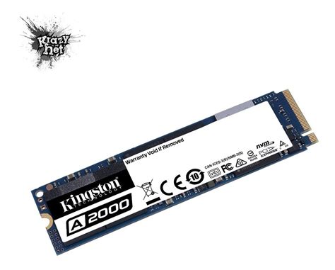 Disco Solido Ssd M2 500gb Nvme Kingston A2000 2.200 Mb/s New | Envío gratis