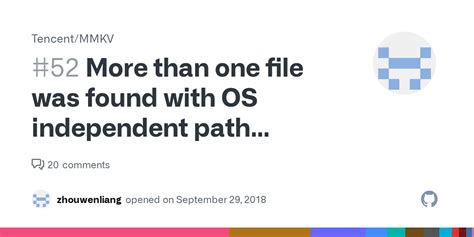 More Than One File Was Found With Os Independent Path Lib X Libc