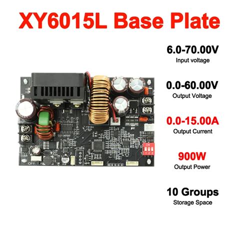 Xy6020l/xy6015l โมดูลควบคุมแรงดันไฟฟ้า CNC 1200W 20A ปรับได้ | Shopee ...