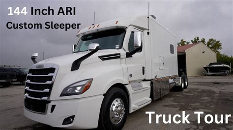144 Inch Custom Ari Sleeper Truck Tour Youtube