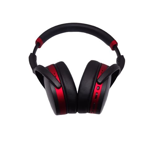Sennheiser HD458BT Wireless Headphones, Black/Red, Good