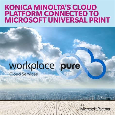 Expand Your Microsoft Universal Print With Konica Minolta Workplace