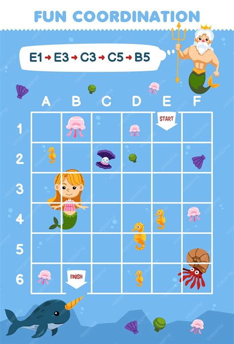 El Juego Educativo Para Niños Dibuja El Camino De Acuerdo Con Las
