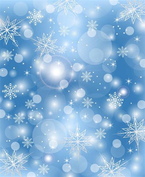 Multilayer Backgrounds For Photoshop Flying And Whirling Snowflakes