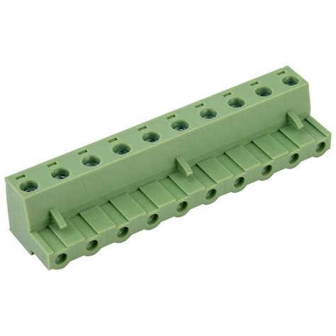 Truconnect 7 5mm Female Pluggable Horizontal 10 Way Terminal Block
