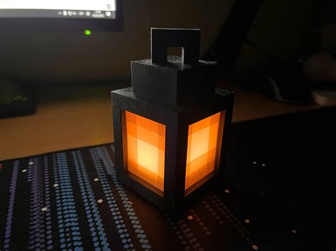 我的世界灯笼 Arduino WiFi NeoPixel 来自 izboxo MakerWorld