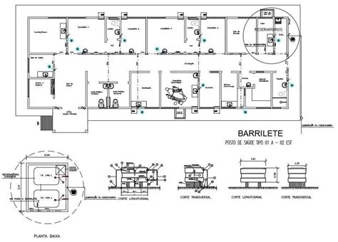 Commercial Complex Floor Plan AutoCAD DWG Download