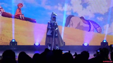 Roxy Migurdia Mushoku Tensei Одиночное косплей дефиле Supercon