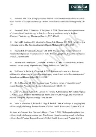 Assessing Evidence-Based Practice in Physical Therapy: A Multifaceted Mixed-Methods Approach | PDF