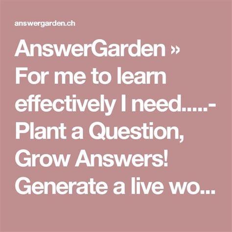 How Can I Learn Effectively