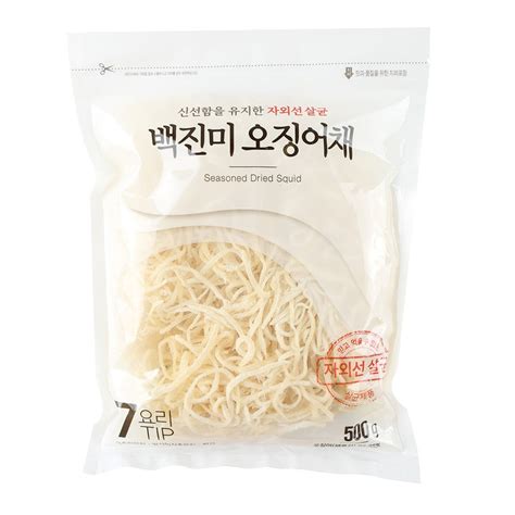 자외선살균 백진미 오징어채 500G 홈플러스