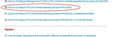 Configure Omada Er605 Vpn Router As Vpn Client On Openvpn Business Community