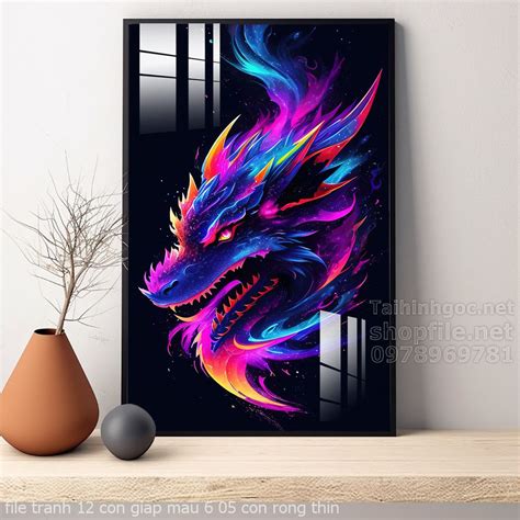 Vector Psd Con Rồng Vàng 2024