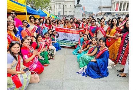 Uk Based Womens Group Set For A Saree Walkathon On National Handloom
