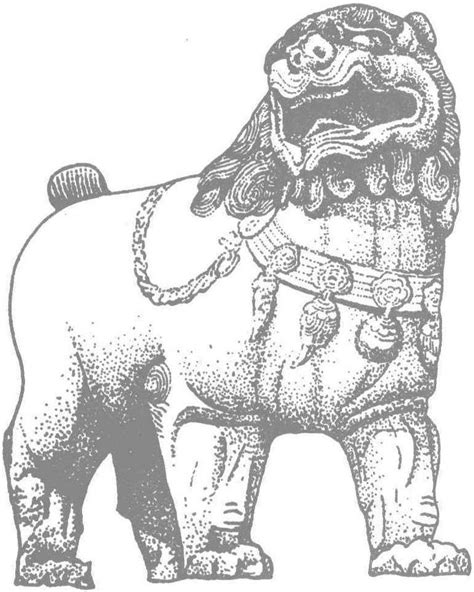 251 石雕走狮 传统艺术 图片