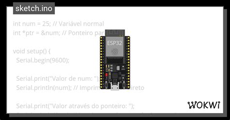 Primeiro Projeto De Ponteiro Wokwi Esp32 Stm32 Arduino Simulator Primeiro Projeto De Ponteiro Wokwi Esp32 Stm32 Arduino Simulator