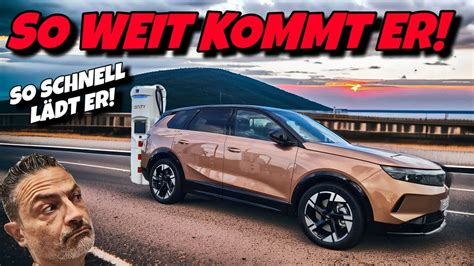 Opel Grandland Elektro Autobahnreichweite Ladezeit Navi Software Uvm Im Test Elektroauto