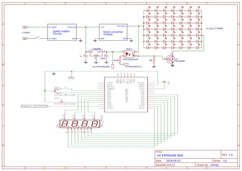 Uv Exposure Box With Leds Platform For Creating And Sharing Projects Oshwlab