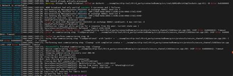 LP CC2652R7 我在跑官方提供的matter例程用chiptool命令会报错 Zigbee 和 Thread 论坛