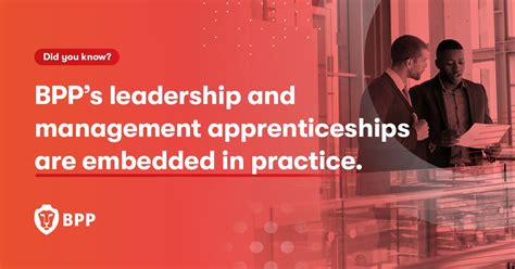 Bpp On Linkedin With Leadership And Management Apprenticeships That