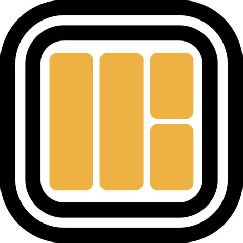 Layout Skined Filled Icon 41652093 Vector Art At Vecteezy