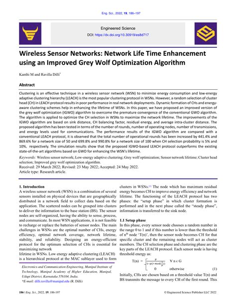 pdf wireless sensor networks network life time enhancement using an
