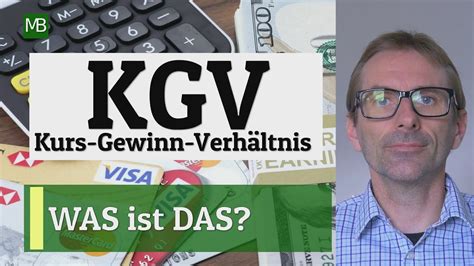 Kurs Gewinn Verhältnis KGV oder Price to Earnings Ratio P E WAS