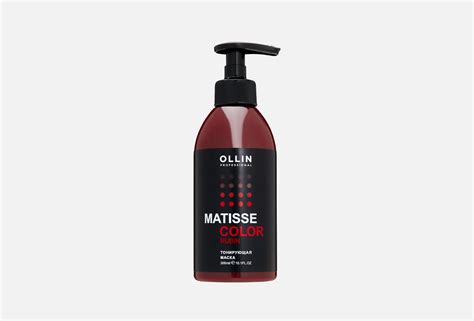 Ollin Professional Маска тонирующая РУБИН MATISSE COLOR 300 мл — купить ...