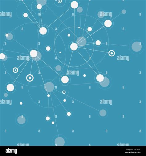 Abstract Vector Network Connection Structure Stock Vector Image And Art Alamy