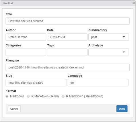 r blogdown new post addin creates but not loads new file stack overflow