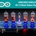 Nixie Tubes Clock IN Arduino Shield Economic Stylish Black Acrylic Case For Boyfriend