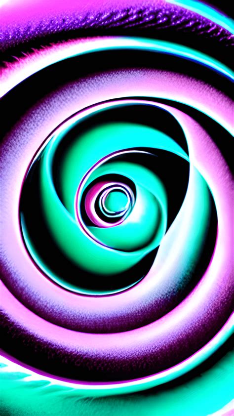 Fibonacci Spiral Digital Graphic · Creative Fabrica