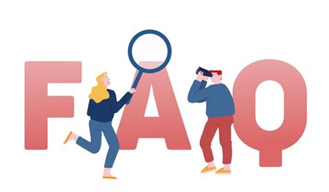 Concepto De Servicio De Preguntas Frecuentes Aislado En Blanco Vector