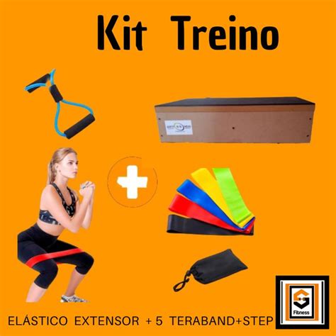 Kit Treino Step Teraband Extensor Shopee Brasil