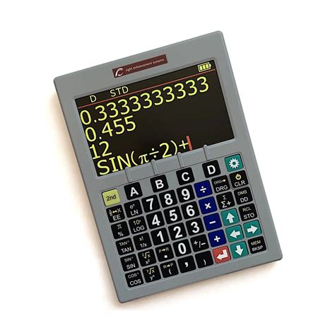 School Health Sciplus 3500 Large Display Graphing Scientific Calculator With Speech Output