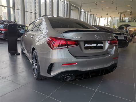 奔驰 A35L AMG 浩沙银 黑内 现车平价销售 恩佐网