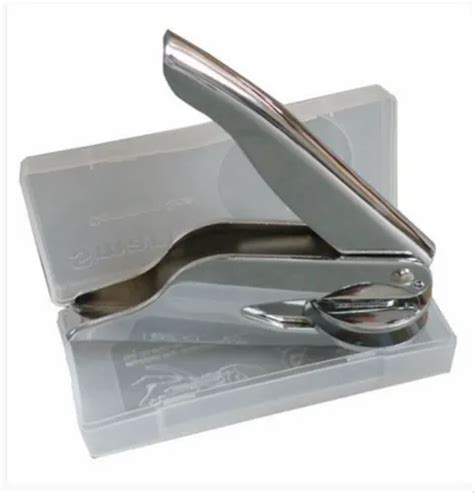 Black Stainless Steel Paper Emboss Seal At ₹ 800 Piece In Ahmedabad