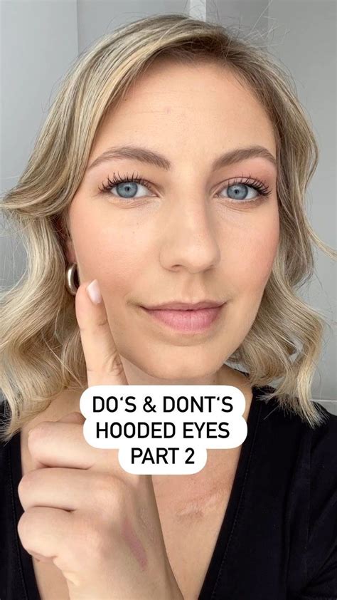 Michèle Clausen on Instagram HOODED EYES DOS AND DONT PART2 Here my