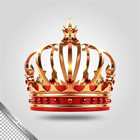 왕관 투명 배경 프리미엄 Psd 파일
