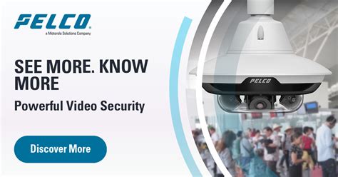 reliable cctv and security camera solutions pelco
