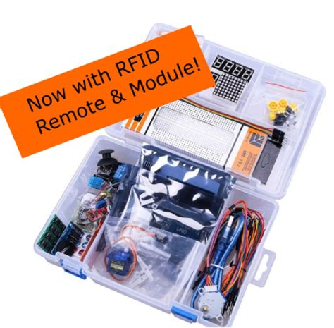 Rfid Starter Kit For Arduino Uno R3 Upgraded Version Learning Suite With Retail Box Hobbies