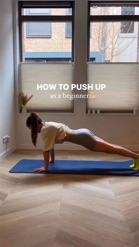 How To Push Up As A Beginner 🎯 Workout Videos Push Up Workout