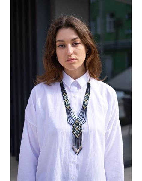 2024 Ukrainian Gerdan Traditional Ukraine Necklace Handmade Jewelry