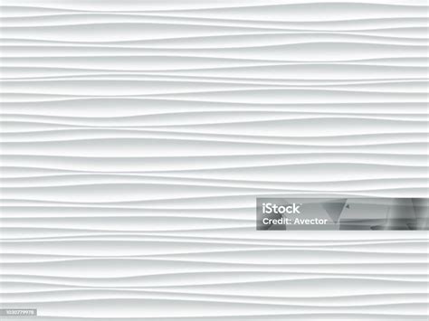 White Seamless Wave Texture