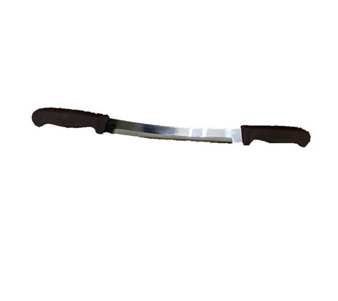 Caribou Single Edge Fleshing Knife Barnes Hide And Fur