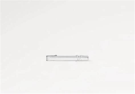 【未使用】【新品未使用】louis Vuitton ルイヴィトン モノグラム ネクタイピン・lv イニシャル M61981の落札情報詳細