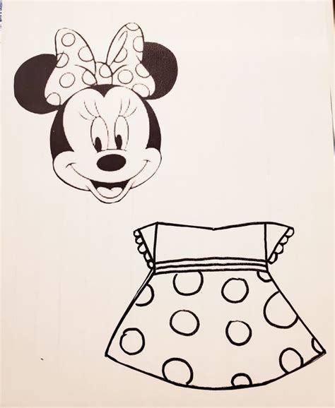 Turkey In Disguise Minnie Mouse Template Turkey Disguise Turkey