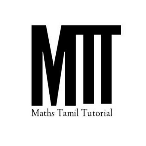Maths Tamil Tutorial Youtube