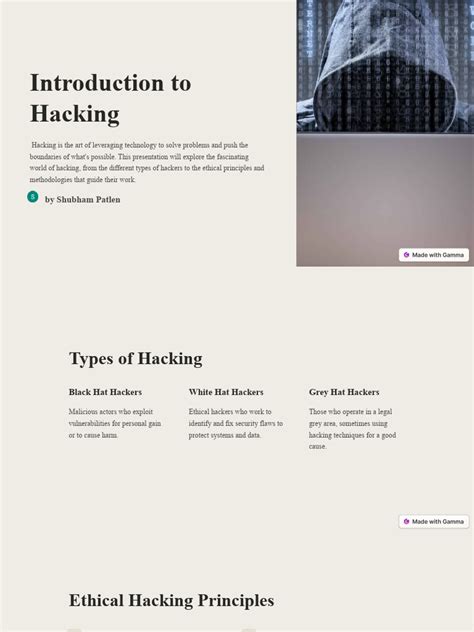 introduction to hacking pdf security computer security